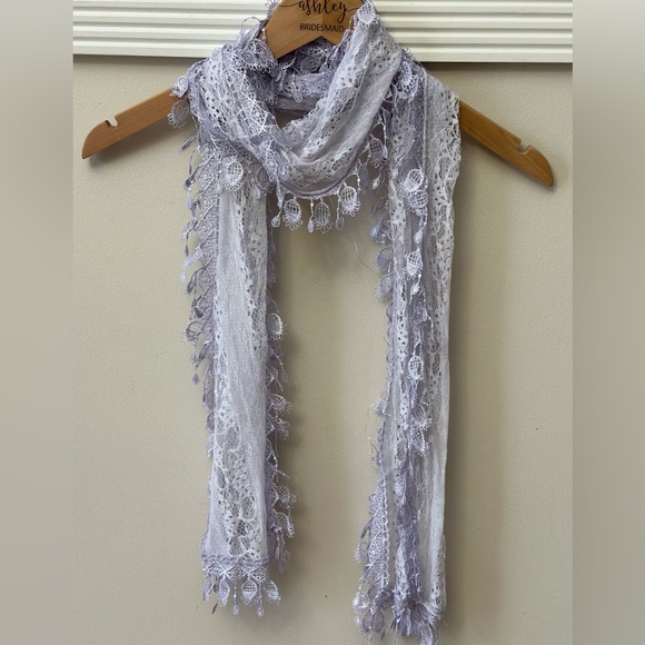 Charming Charlie | Accessories | Nwt Charming Charlie Lace Scarf | Poshmark